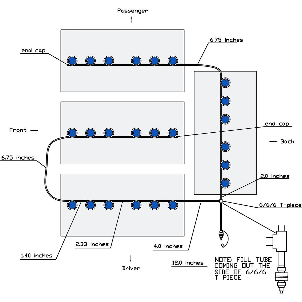 E-Z-GO RXV Trojan (T-1260/1275 Plus) 48v | Water My Battery