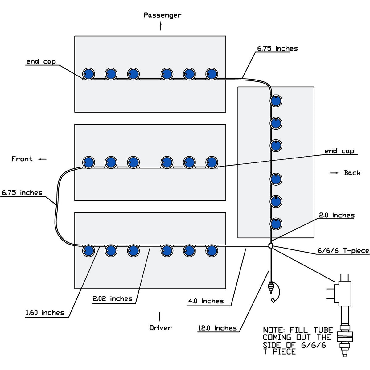 E-Z-GO RXV US Battery (US12VRX) 48v | Water My Battery